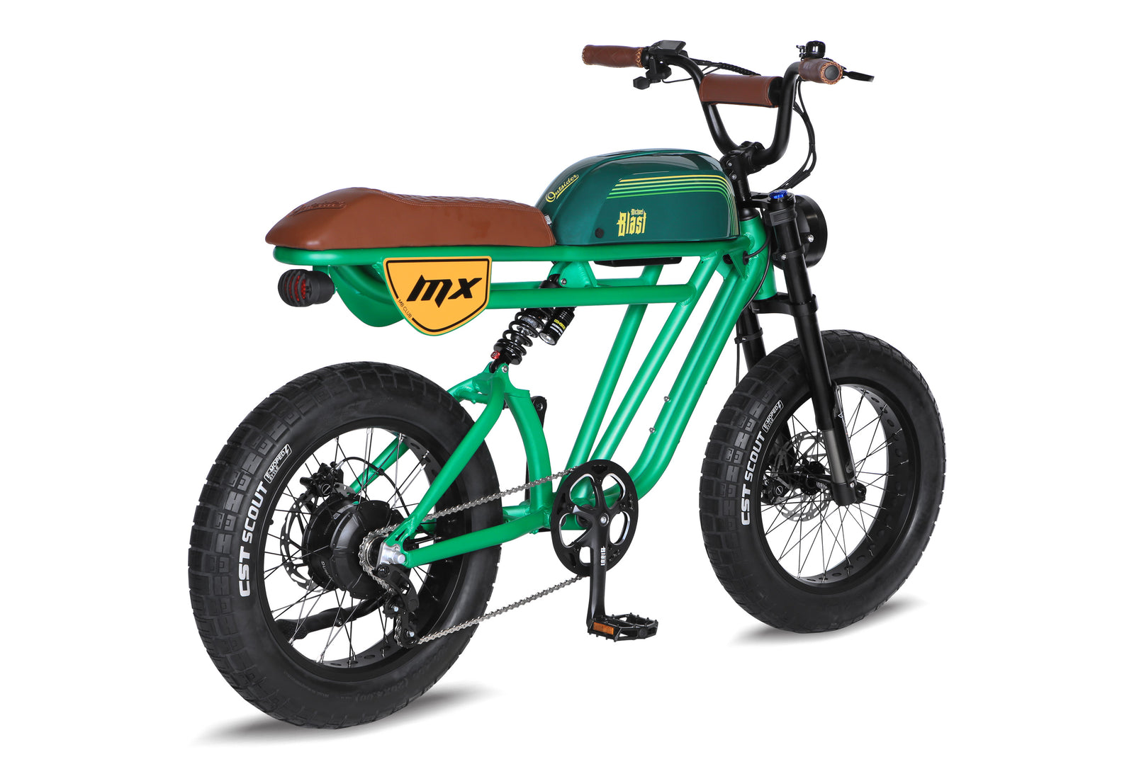 Outsider Cafe Racer Step-Over Electric Bike – Michael Blast Bikes